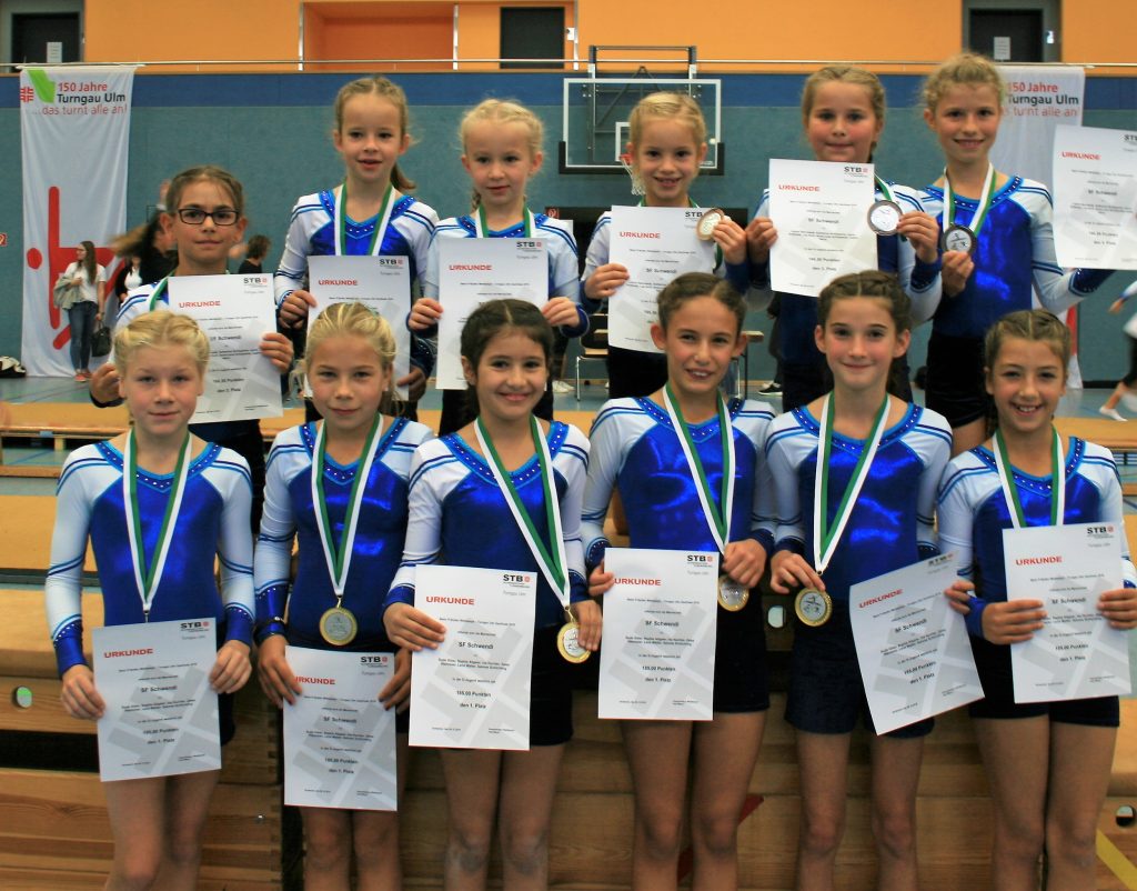 Gaufinale der Mannschaften Gerätturnen weiblich - SF-Schwendi 1862 e.V.